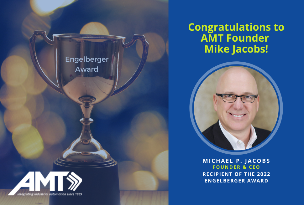 Mike Jacobs Honored with Engelberger Robotics Award