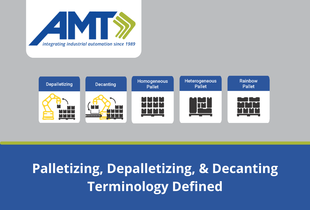 Palletizing, Depalletizing and Decanting Terminology Defined