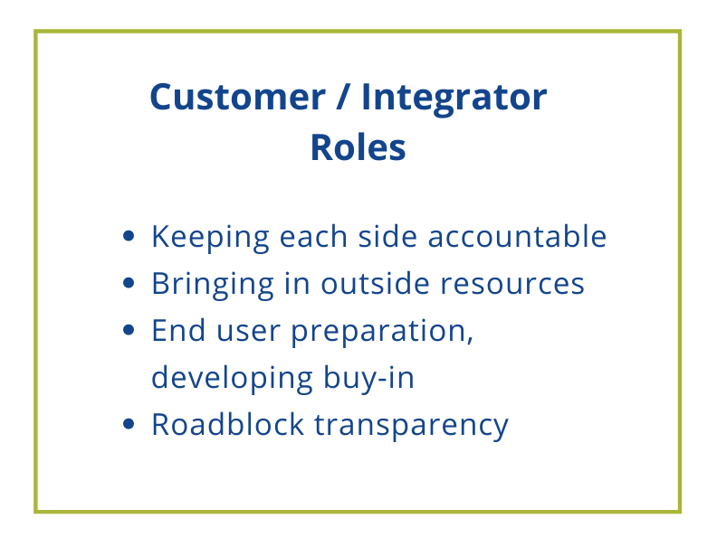 Client - SI Relationship: A Critical Element for a Successful Project